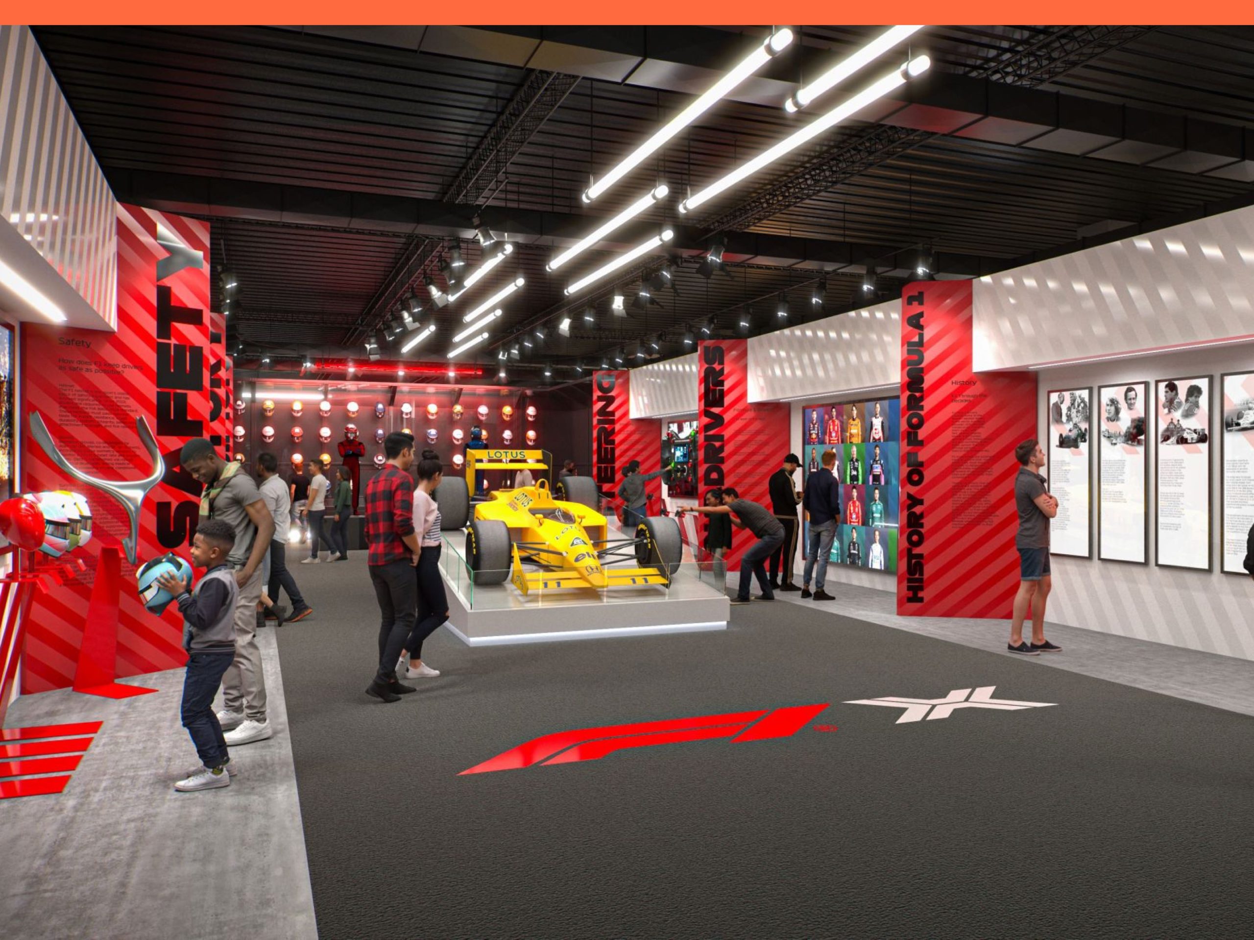 Formula 1 Exhibition Round Room Live Launch Showcase - Manhattan West